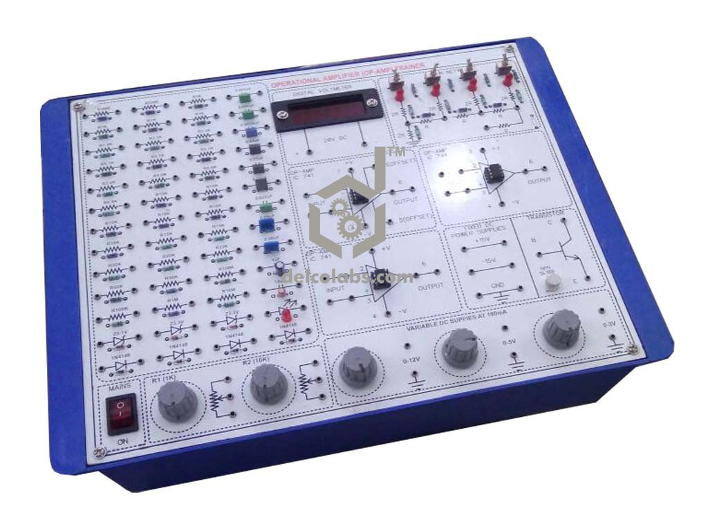 Op-Amp Trainer (With Digital Meter)