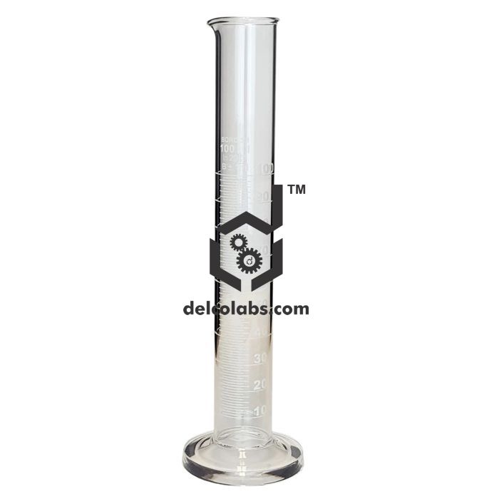 Cylinder Measuring, Graduated, Borosilicate Glass, 100ml
