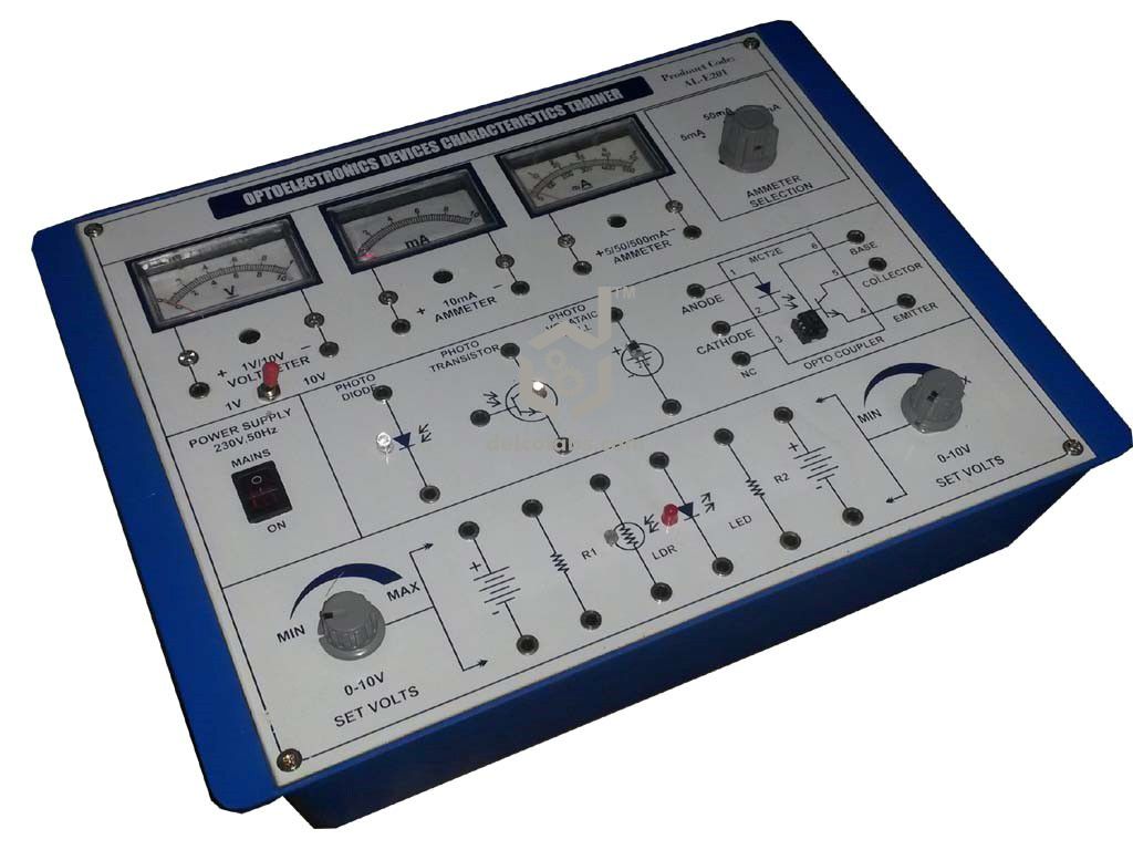 Opto Electronics Devices Characteristics Trainer (Analog)