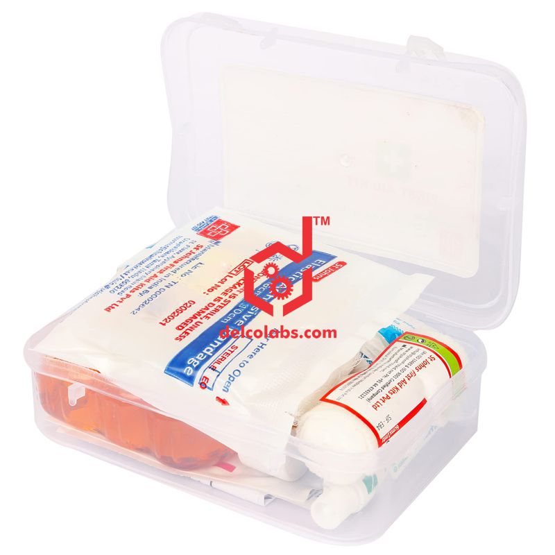 First Aid Kit, 1 Person, Plastic box