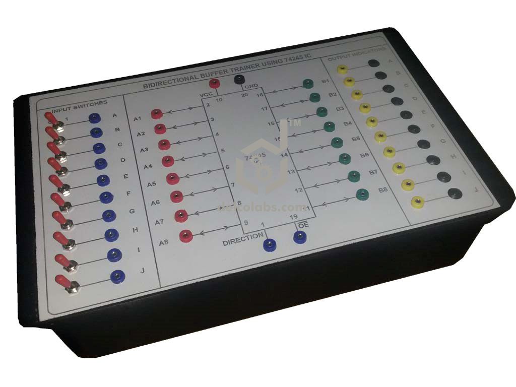 Study of Unidirectional Buffer Using 74244 IC