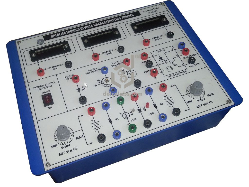 Opto Electronics Devices Characteristics Trainer (Digital)